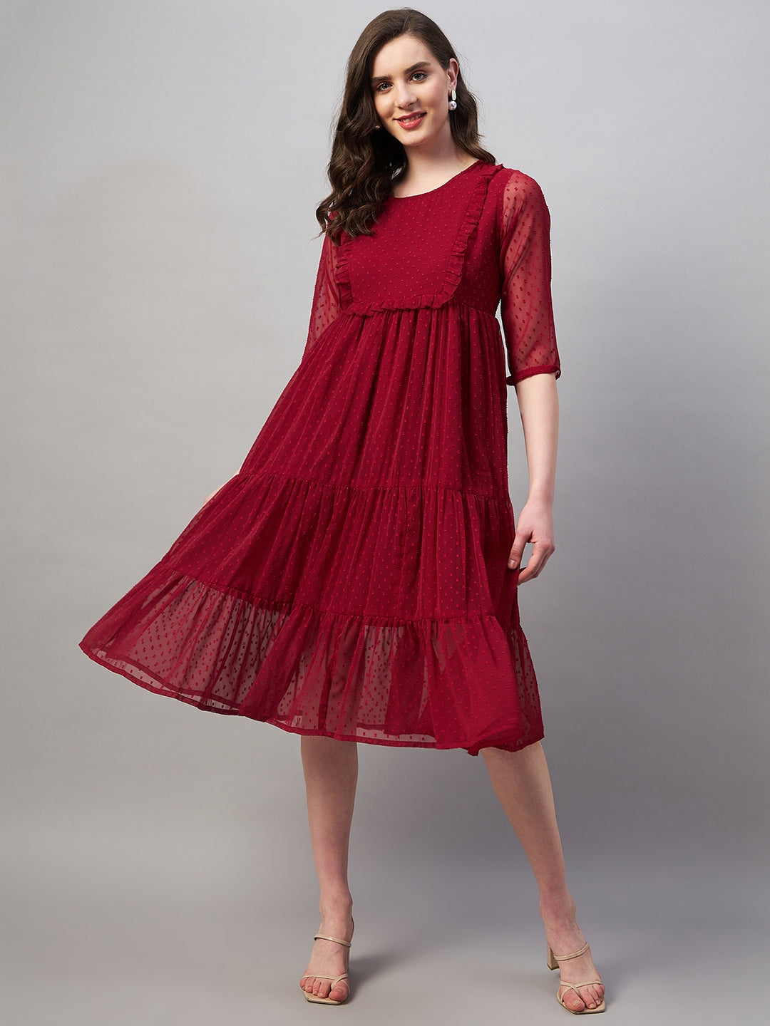 Three Tiered Dress – Azira-Ind